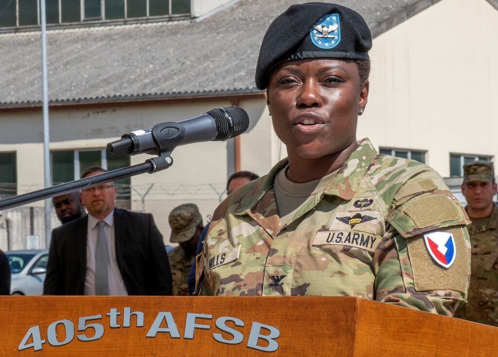 Army fires commander of Europe and Africa support brigade