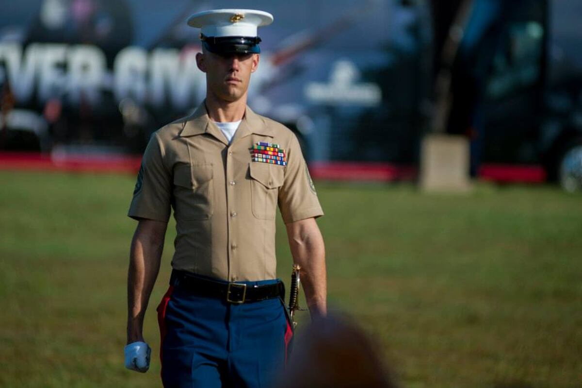 This sword-wielding grunt leads from the front