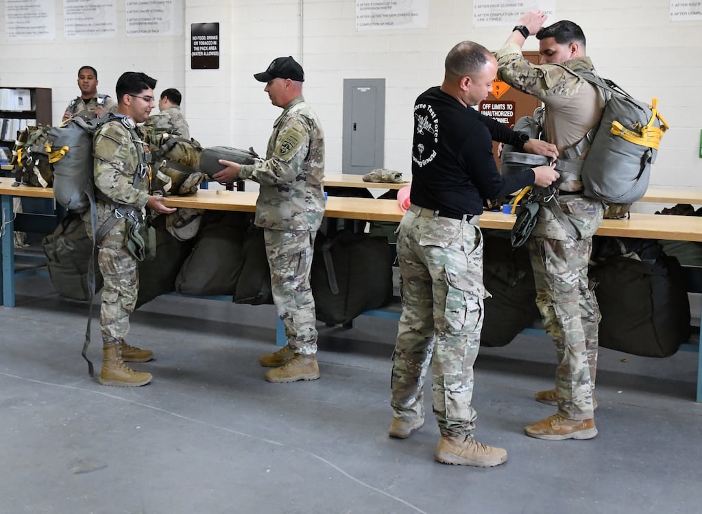 New ruck built for radio operators undergoes airborne testing