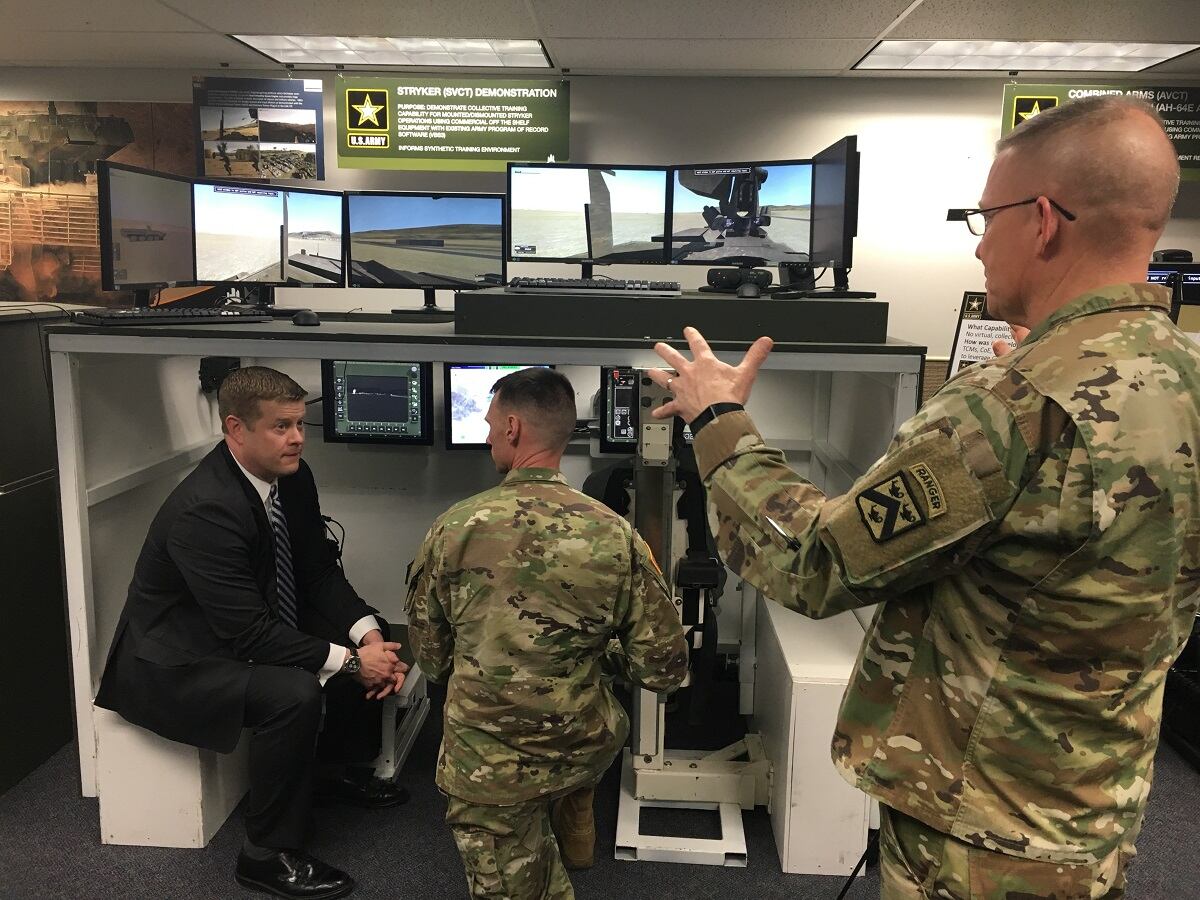 Army creating virtual world for multidomain battle training