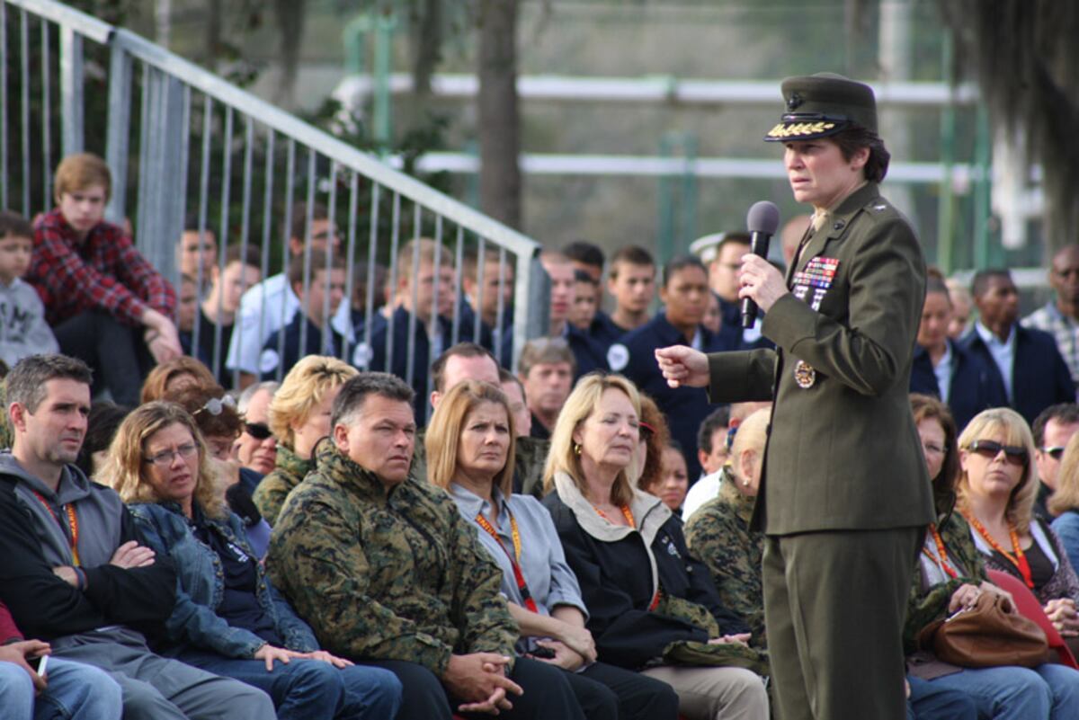 Q&A with Parris Island's first female commanding general