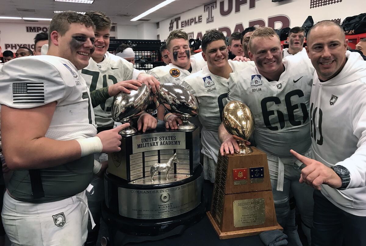 After snow-filled rivalry win, Army football prepares to head south
