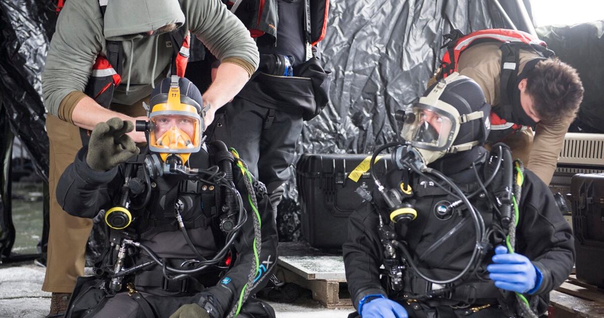 How Navy divers are preparing for the Arctic battlefront
