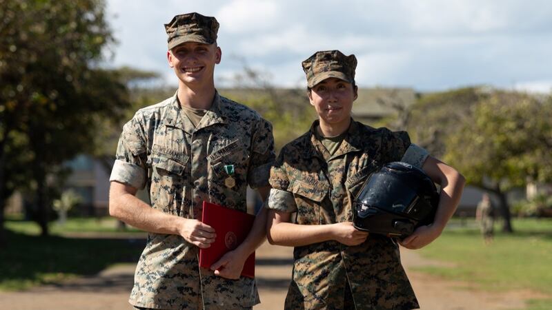 Marine shielded his student from grenade with his body — and survived