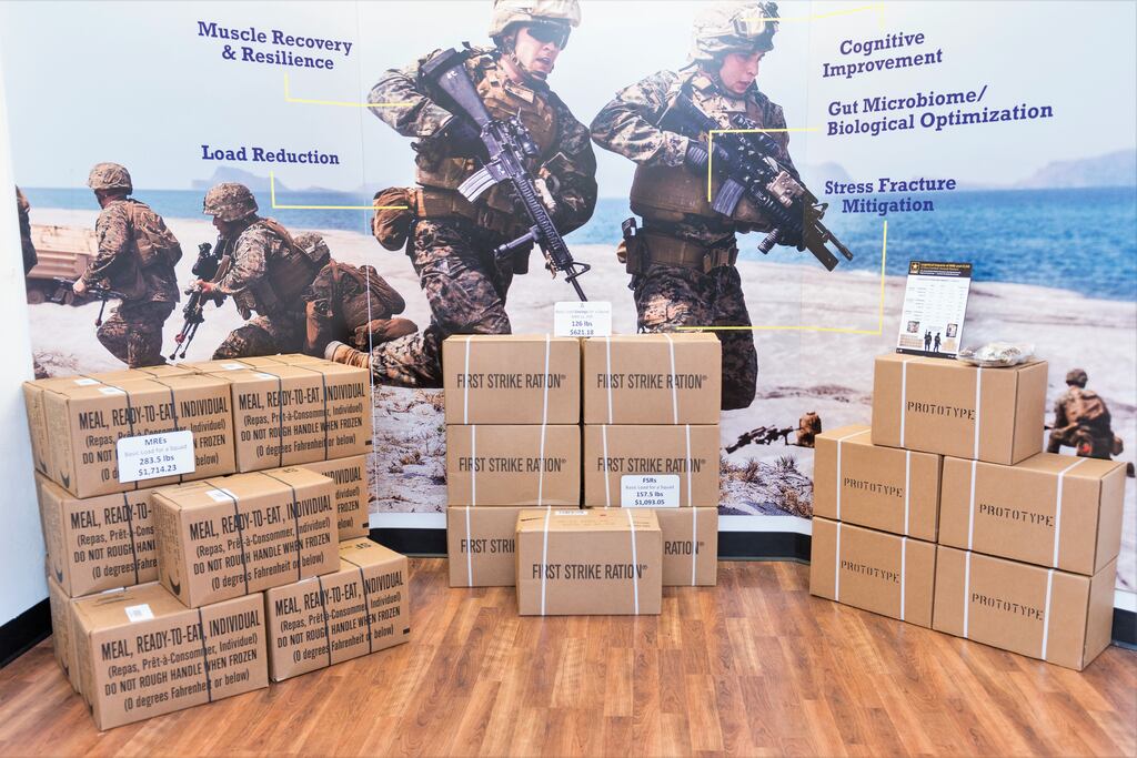 The plan to give soldiers a day’s worth of MREs in one ration. Seven ...