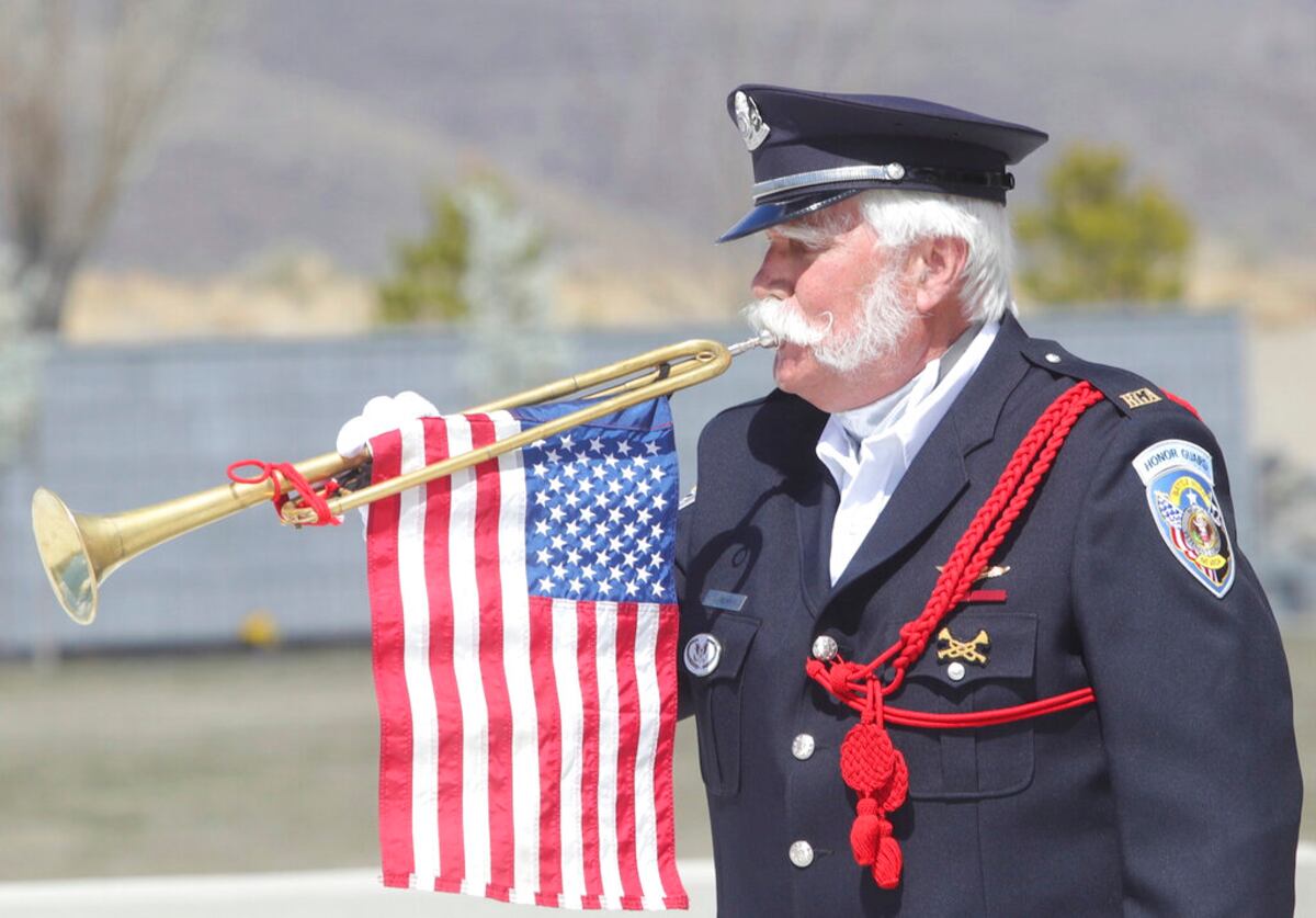 Final farewell for a World War II veteran