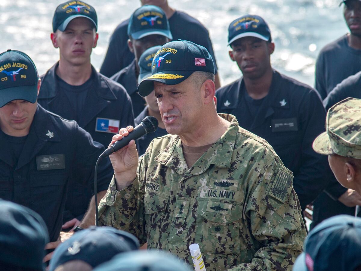 Retired Navy four-star admiral arrested in bribery scheme