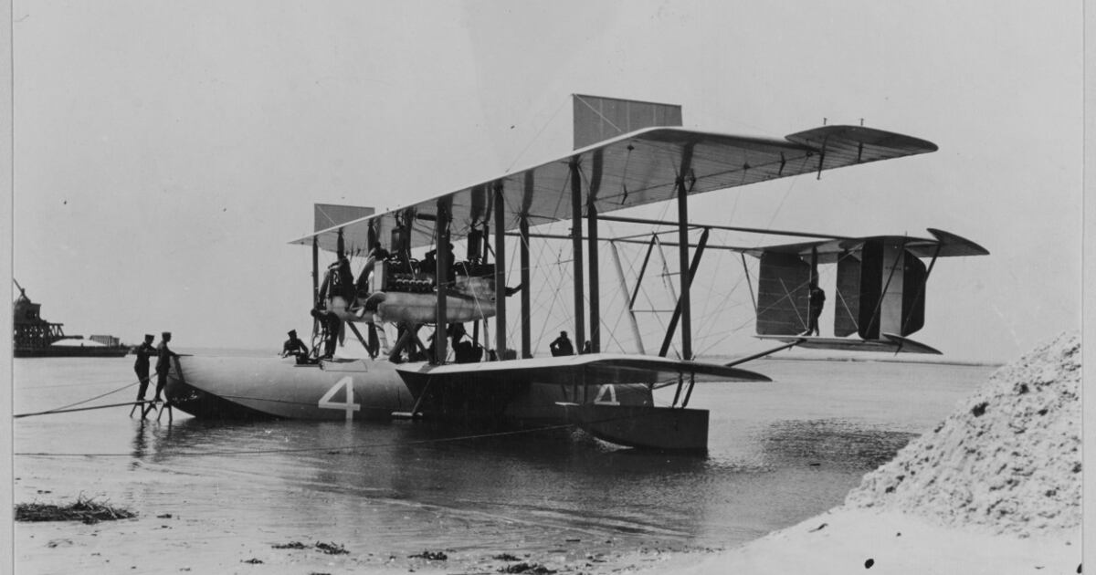 Thank the Navy and Coast Guard for first transatlantic flight