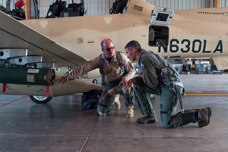 Light attack experiment flights suspended as Air Force investigates ...