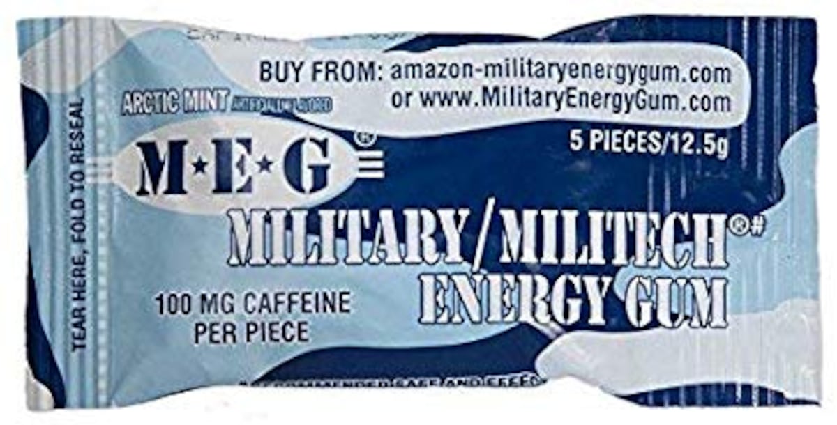 This Military Energy Gum can give you a combat-grade boost