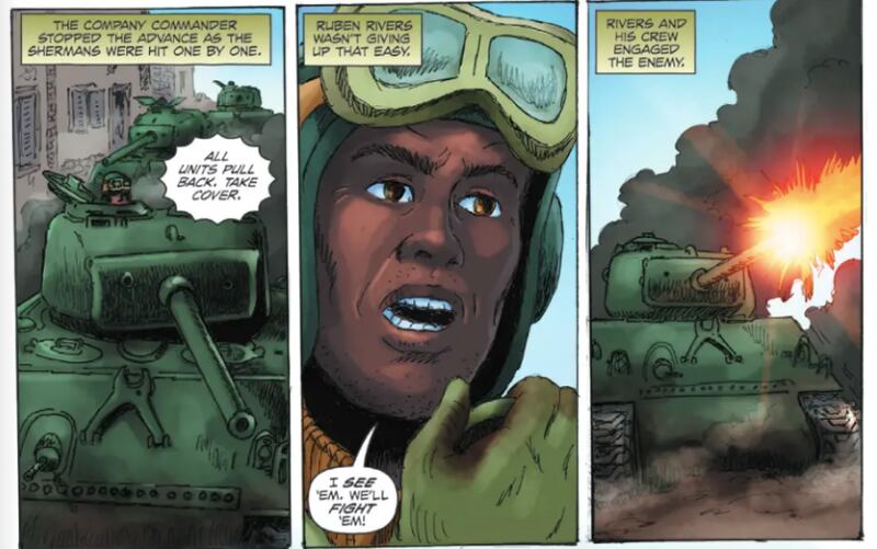 Graphic novel portrays the heroism of ‘Black Panther’ Ruben Rivers