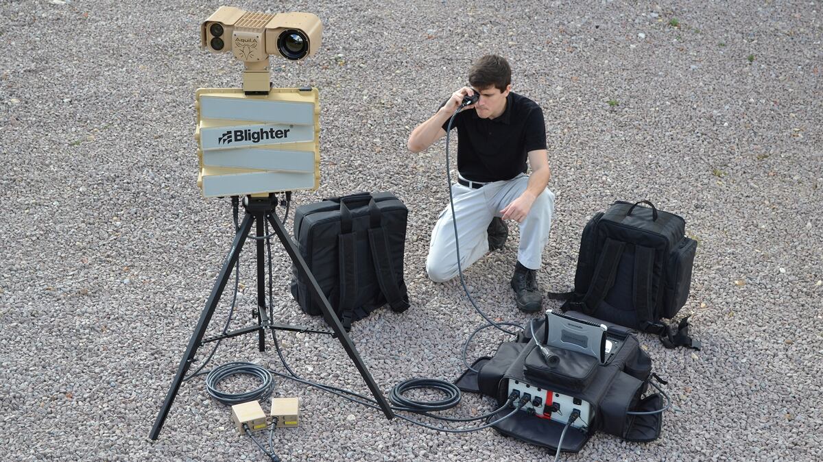 Blighter unveils man-portable radar camera