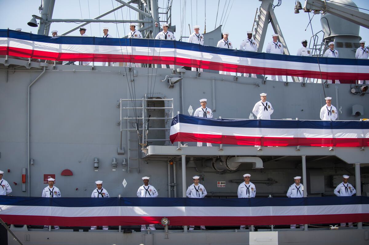 Navy admiral wants data to decide ship decommissionings