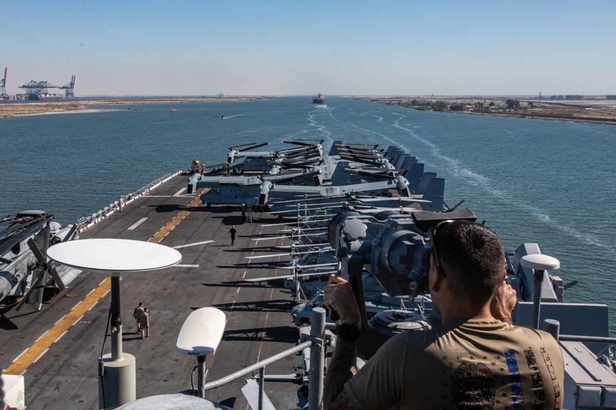 More Marines, sailors operating in Red Sea amid tensions with Iran