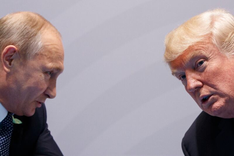 B-2, fighter jets fly over as Trump-Putin summit begins