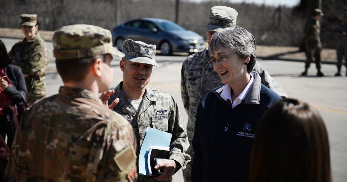 Sec. Wilson: Air Force will rebuild flooded Offutt, make it ‘even ...