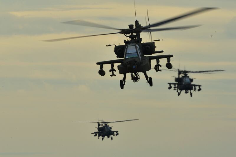 Army releases names of aviators killed in Apache crash near Fort Campbell