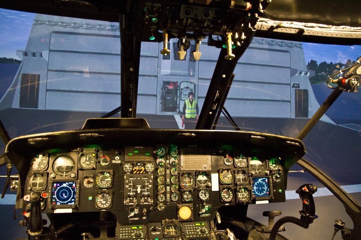 German Navy leans heavy on simulation pilot training