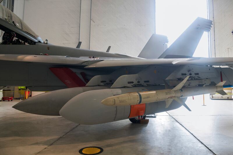 Navy completes first flight test of new jamming pod