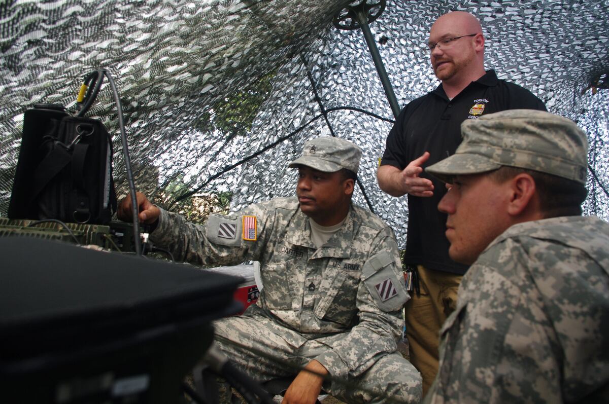 How the Army and Marines are interoperating in electronic warfare