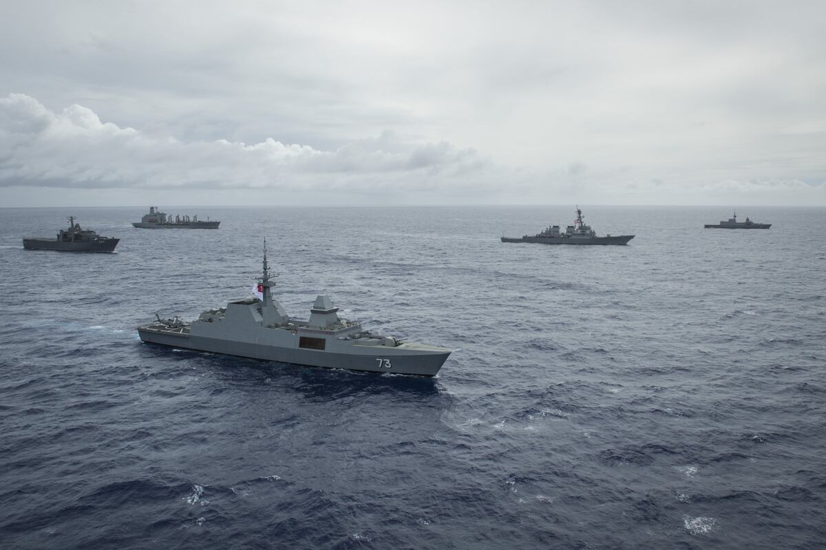 Singapore wraps up first-ever naval exercise with US off Guam