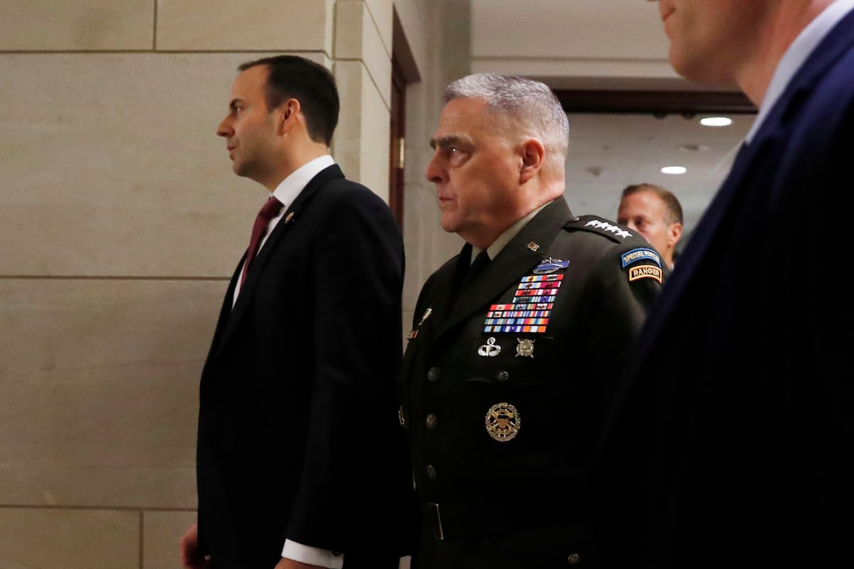 Milley says Iran launched ballistic missiles intending to kill