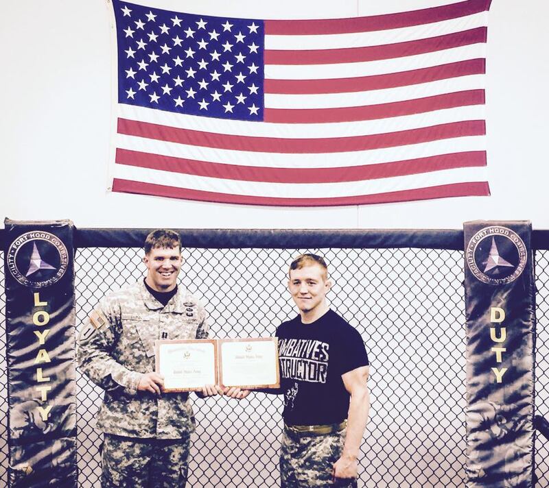 MMA fighter Colton Smith re-enlists for 4 more years