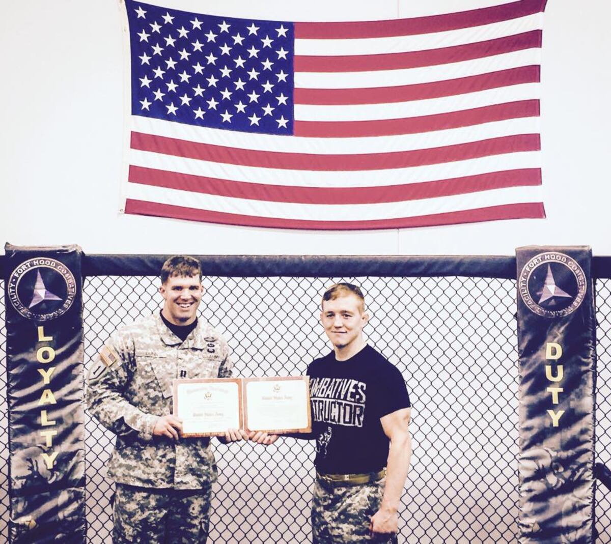 MMA fighter Colton Smith re-enlists for 4 more years