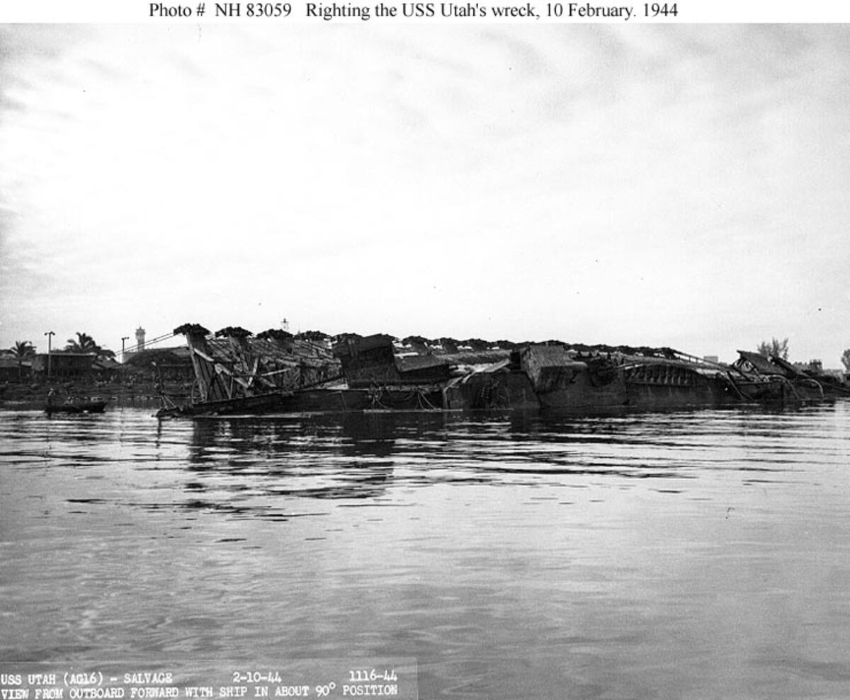 Sonar mapping shines new light on USS Utah