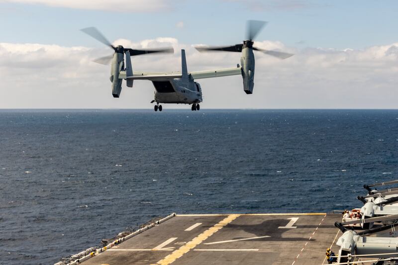 Air Force Ospreys in Japan resume flight ops