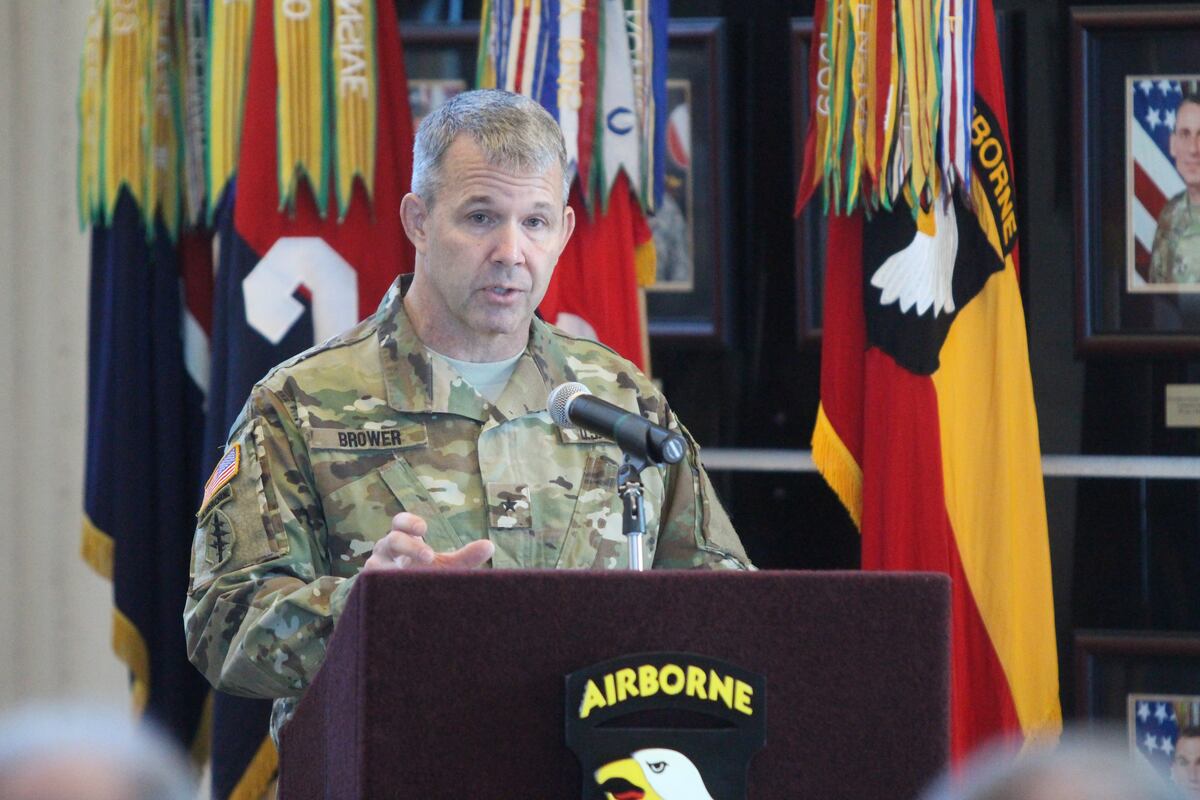 Fort Campbell welcomes back Brig. Gen. Scott E. Brower