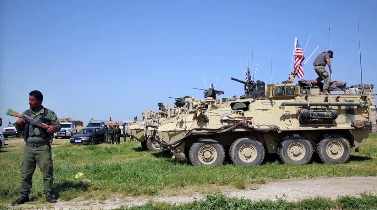 US forces seen operating near terrorist-designated PKK forces