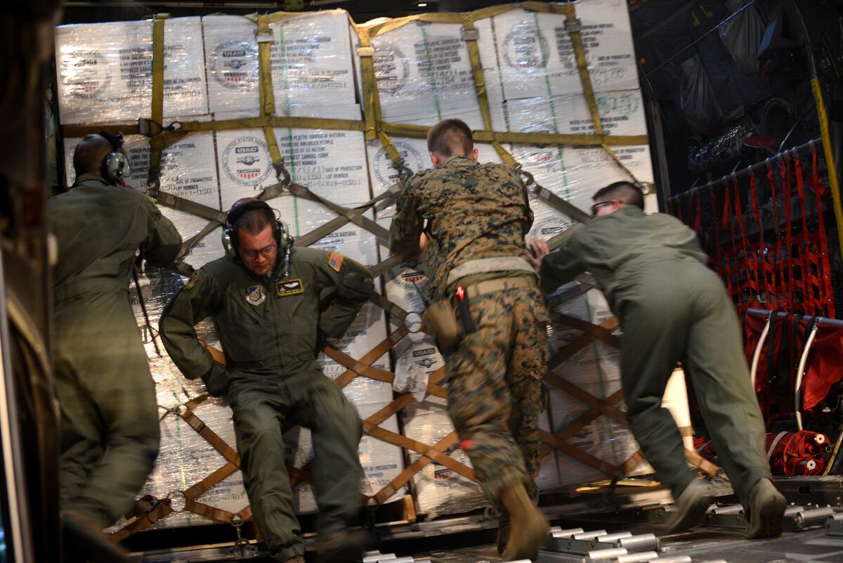 Typhoon humanitarian medal application coming soon
