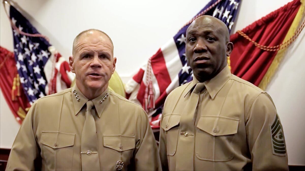 CMC to Marines on gender integration: 'It's time to move out'