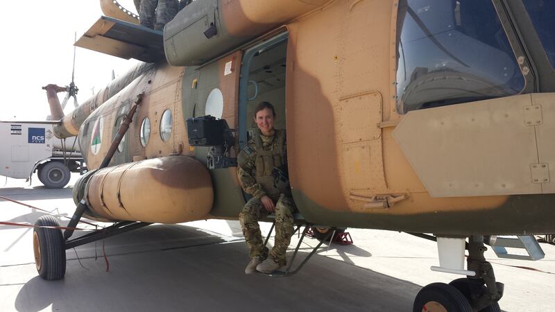 Female aviator breaking ground in Afghanistan
