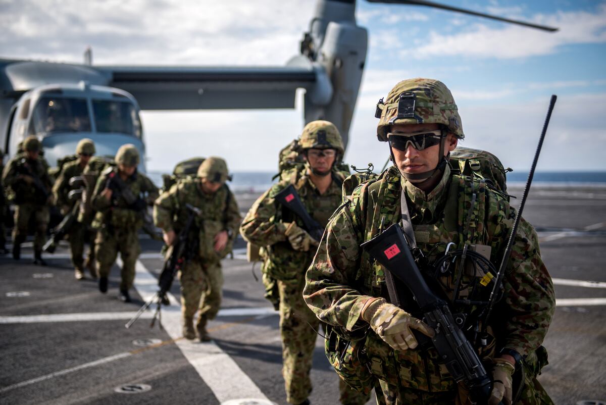 West Coast Marines, Japanese troops focus on amphibious operations as ...