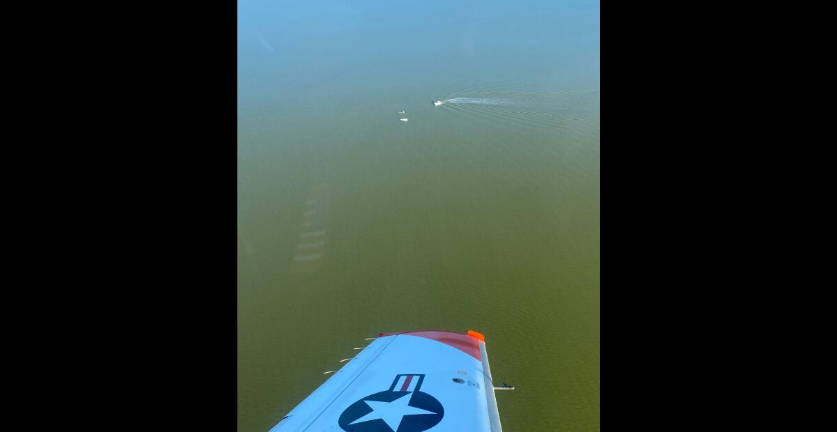 Naval aviators, Coast Guardsmen rescue pilot of downed civilian aircraft