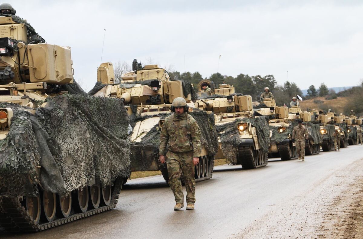 Are heavy ground combat units better than light forces and airstrikes?