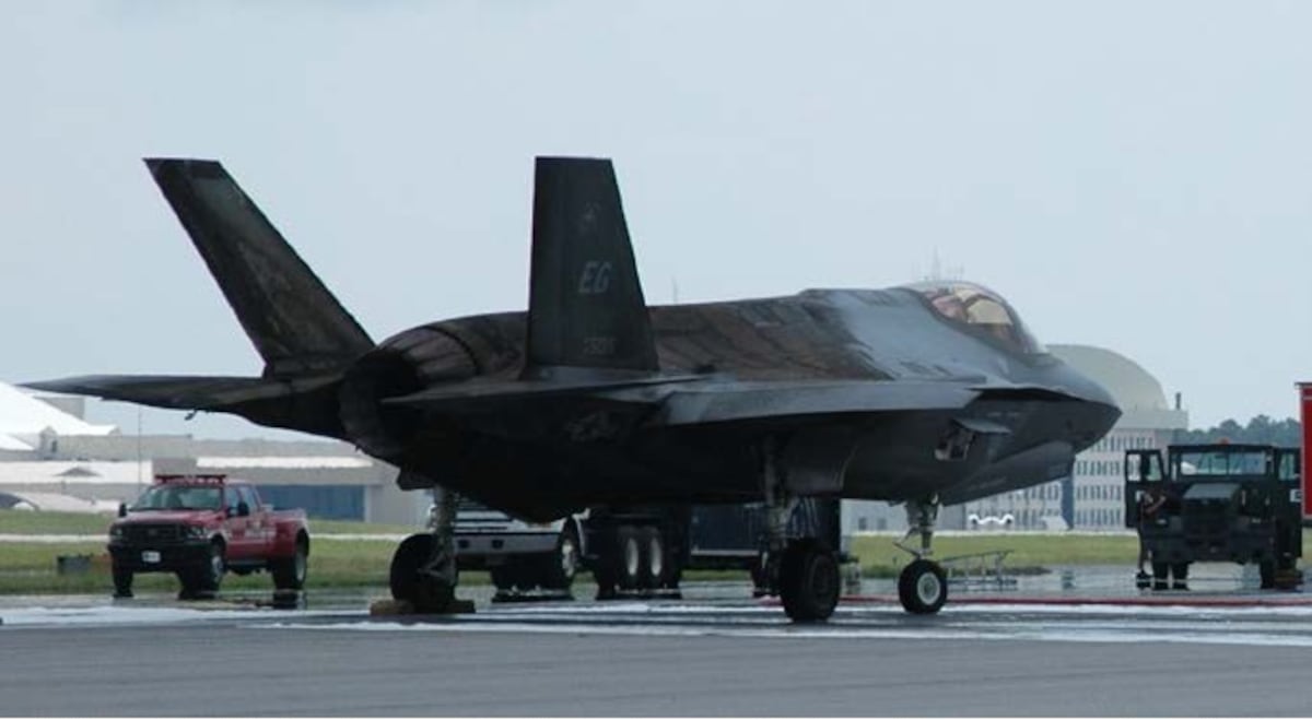 AF investigation: Catastrophic engine failure caused F-35 fire