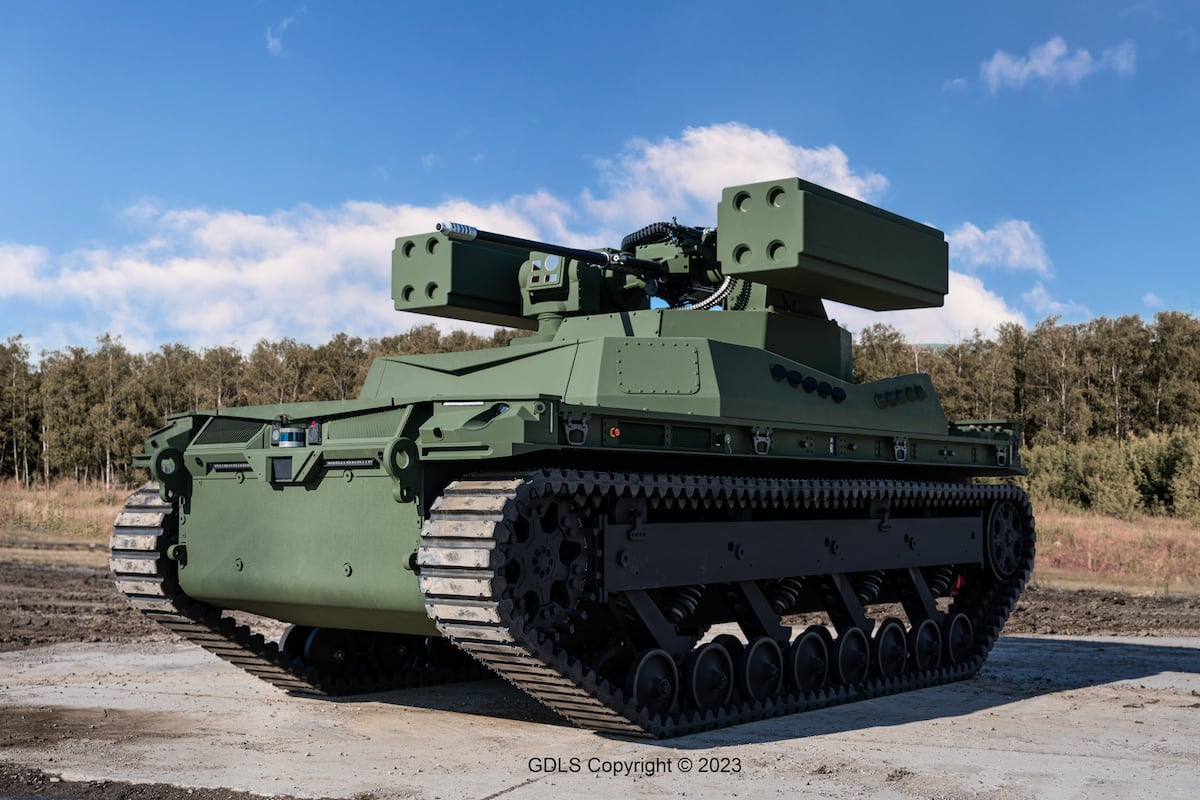 General Dynamics unit puts short-range air defense on robotic vehicle