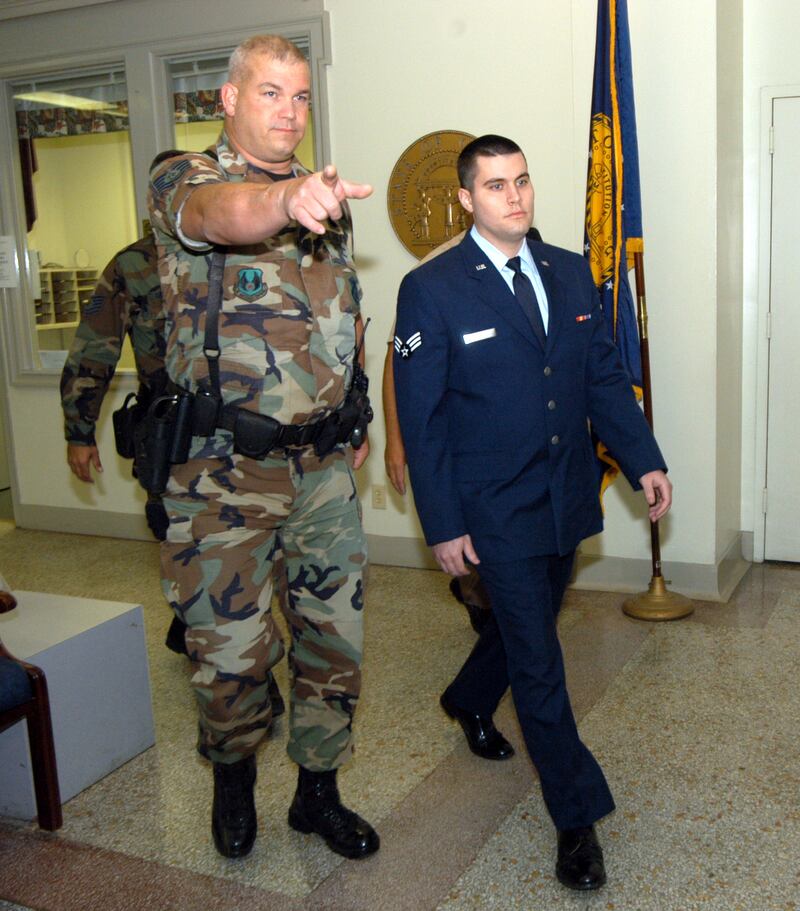 This former airman was spared the death penalty a 2nd time in 2004 ...