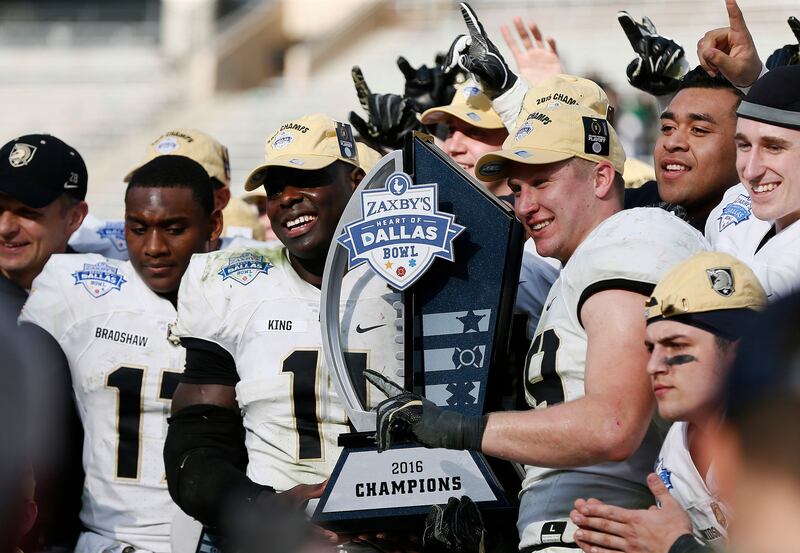 Army rushes past North Texas in OT at Heart of Dallas Bowl