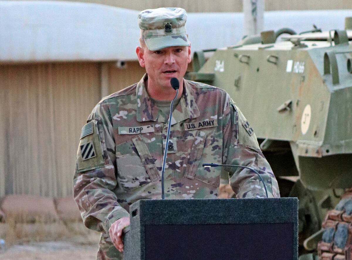 Top enlisted pick at Fort Bliss axed for alleged misuse of resources