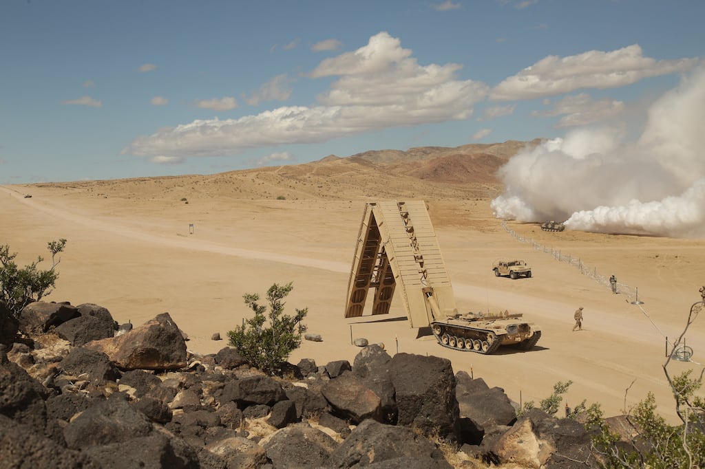 Soldiers are testing this bridge-hauling tank to get heavy stuff to the ...
