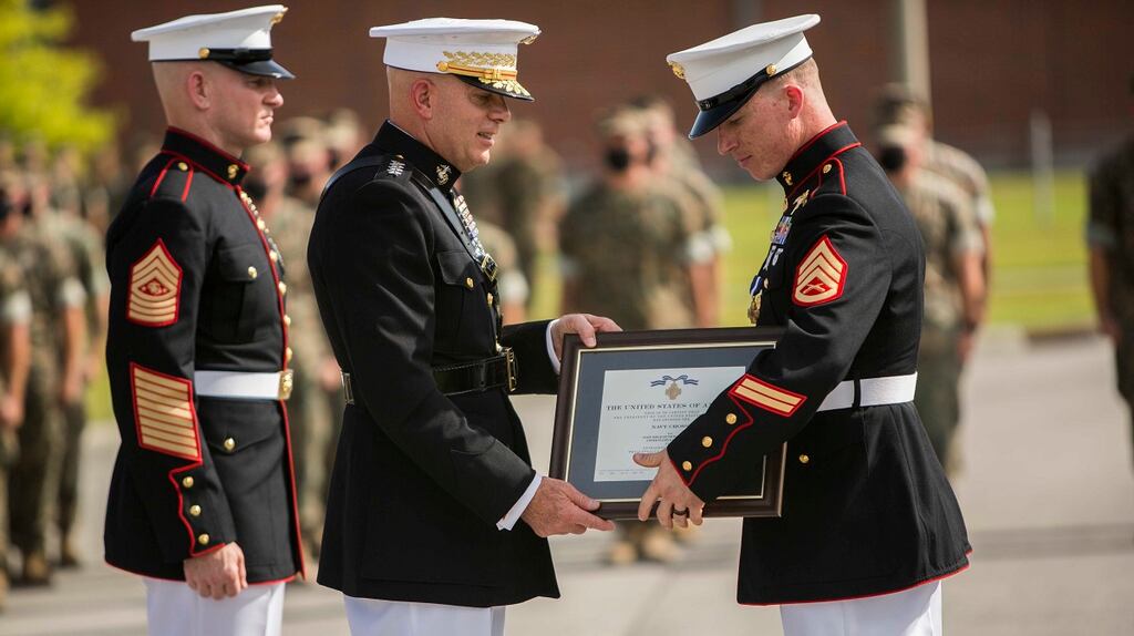 7-hour Iraq firefight sees 4 Marine Raiders receive Bronze Stars with ‘V’