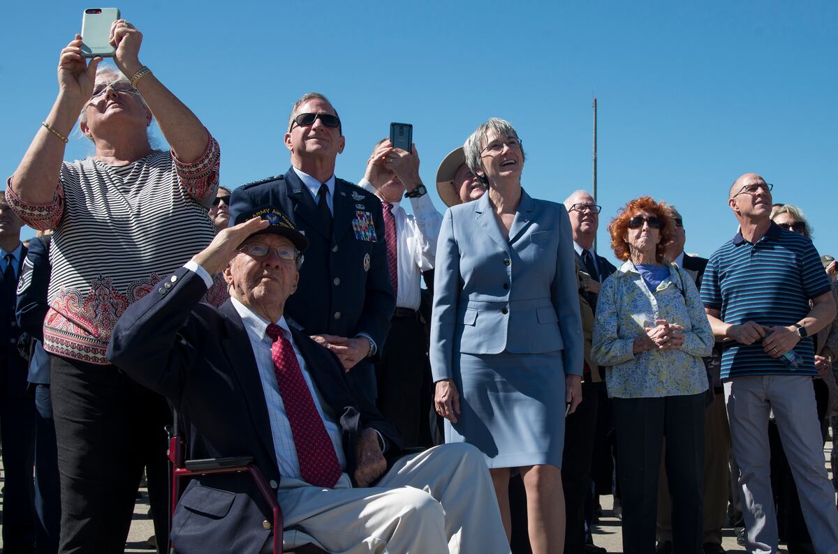 A last salute to a Raider: Air Force bids farewell to Lt. Col. Dick Cole