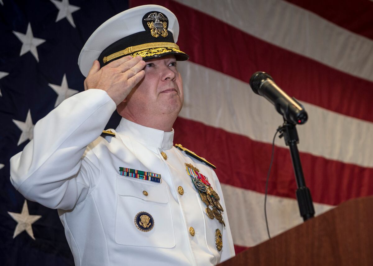 U.S. Naval War College welcomes new president Rear Adm. Jeffrey A. Harley