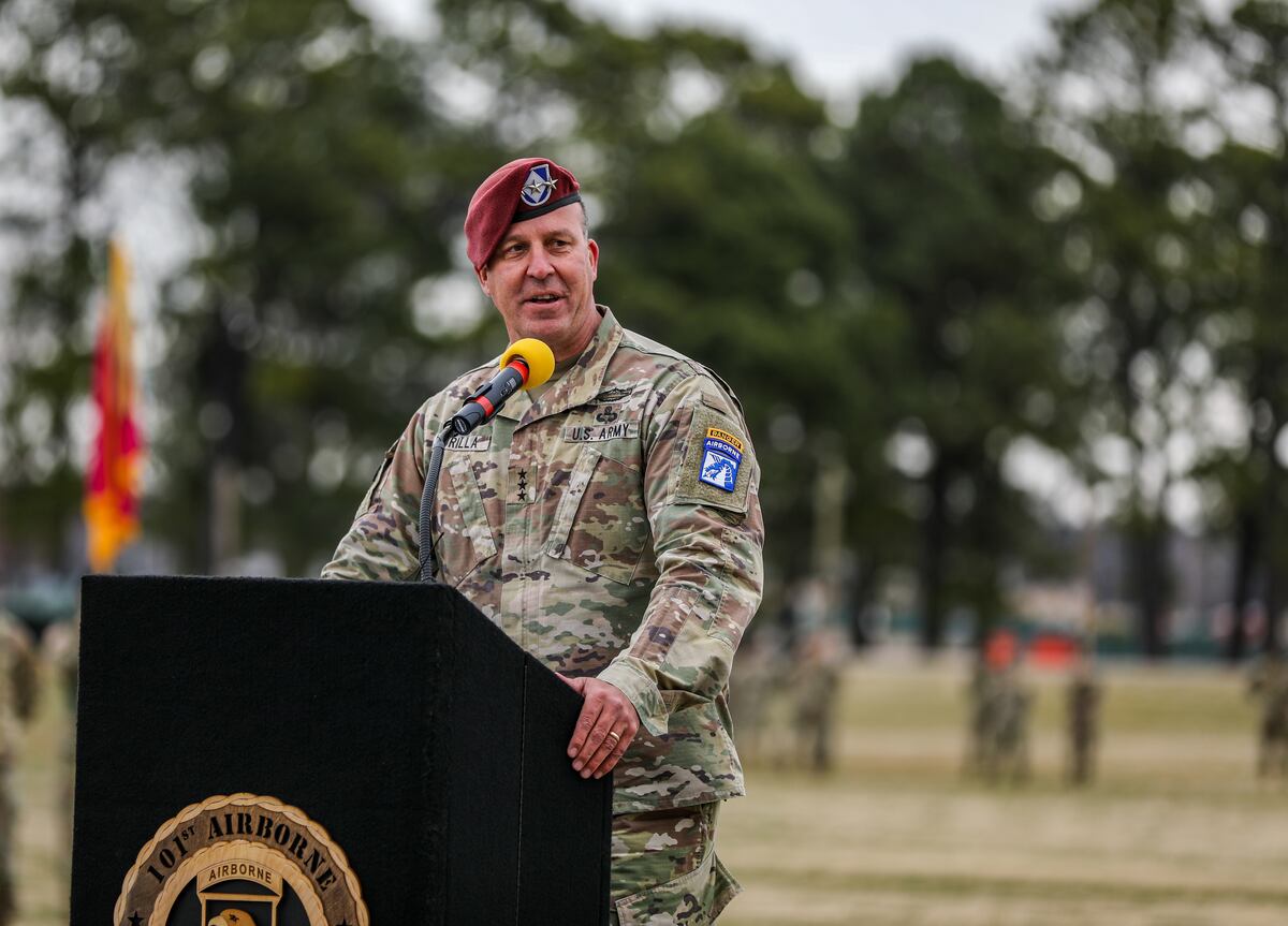 XVIII Airborne Corps commander set to be next CENTCOM boss