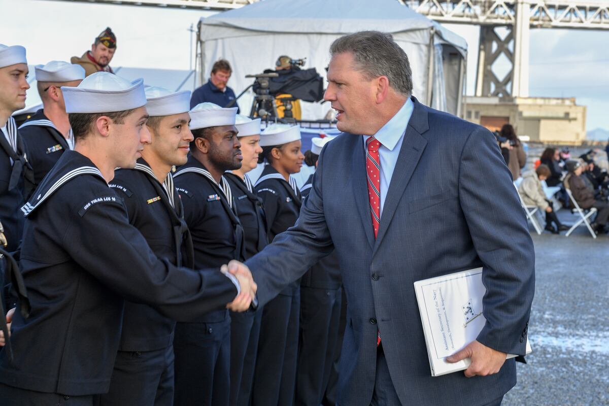 Acting US Navy undersecretary James Geurts to retire this month