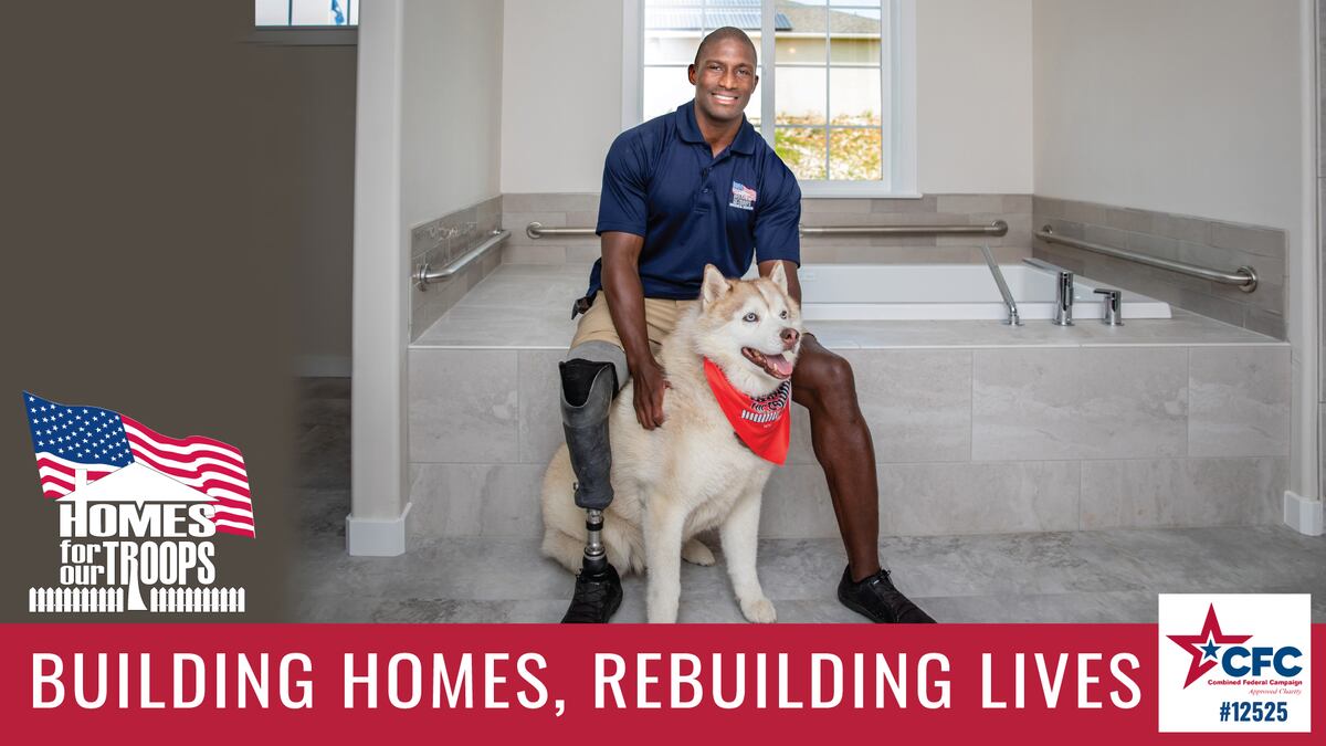 You can help provide adapted homes to injured Veterans